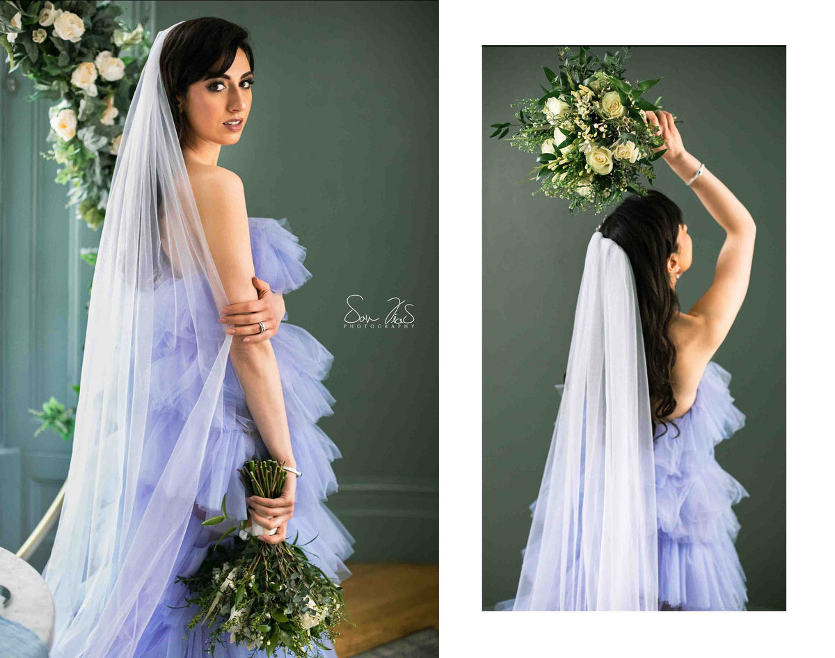 Simple Wedding Veils – Becci's Bridal Designs